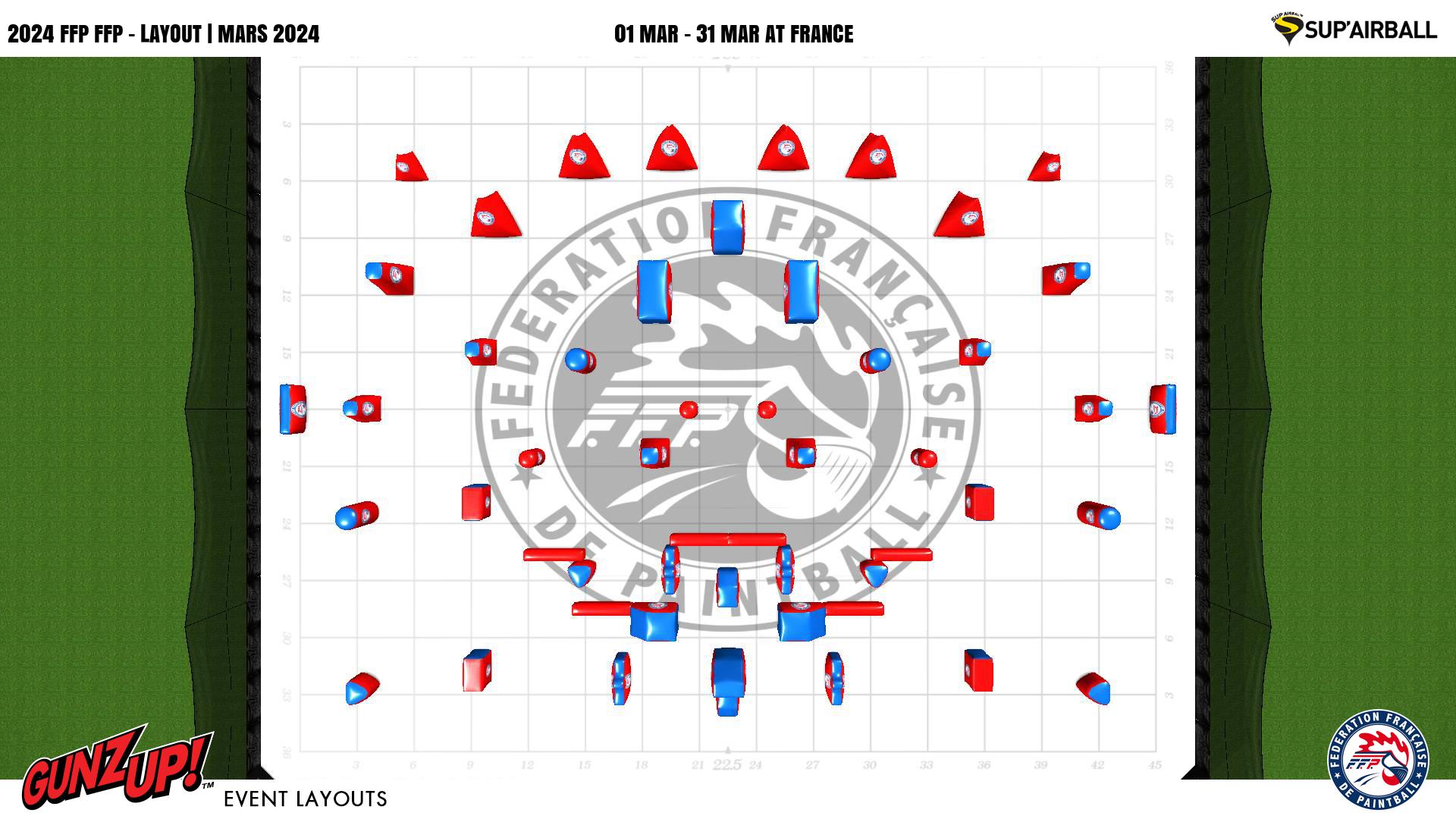 GunzUp! Paintball | FFP - Layout | Mars | 2024