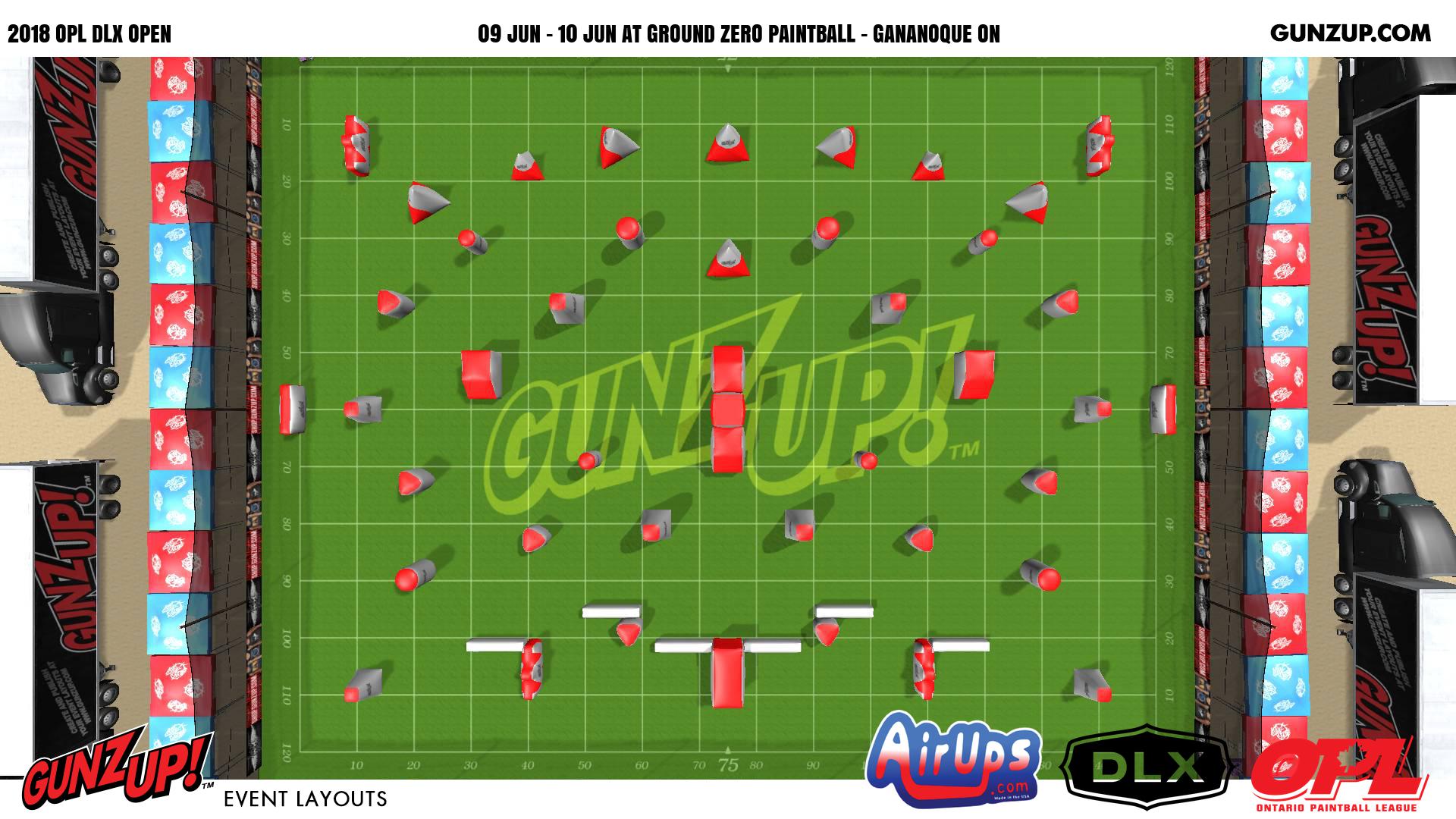 GunzUp! Paintball | OPL Event 2 Official Layout